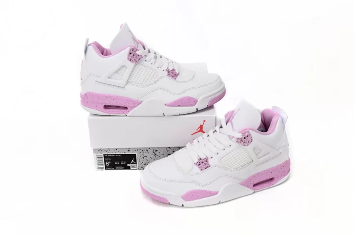 Air Jordan 4 “Pink Oreo” Sneakers - Sneakitex